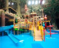 China Galvanized Carbon Steel Water Park Slide with Over 120 Months Service Life for sale