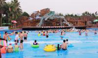 China Artificial 2.5m Water Park Wave Pool Powered By Vacuum Pump for sale