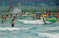 China Outside Holiday Resort Surfable Wave Pool Artificial Tsunami For Kids Adults Family for sale