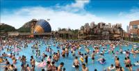 China 20m Outdoor Water Park Wave Pool For Children Adults for sale