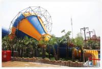 China Mini Tornado Water Slide For Aqua Park , Customized Color Fiberglass Kids Playground Slide for sale