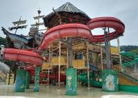 China 1 Rider Water Park Slide Constructed with Durable Fiberglass and Load 1Rider/Slide for sale