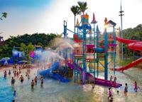 China 1 Rider Water Park Slide Constructed with Durable Fiberglass and Load 1Rider/Slide for sale