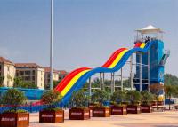 China Customizable Platform Height Aqua Park Equipment Constructed with Top- Fiberglass Material for sale