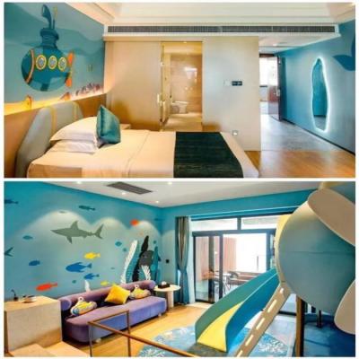 China Family Rooms Entertainment Friendly Hotel Slide for Entertainment and Kids Club for sale