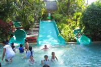 China Swimming Pool Play Fiberglass Water Park Equipment Family Wide Slide For Kids for sale