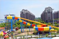 China Fiberglass Water Slides , Theme Park Commercial Water Slides For Hotel and Resort for sale