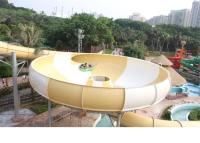 China Super Bowl Water Slide Water Park Slide with Durable Fiberglass and Load 2Rider/Slide for sale