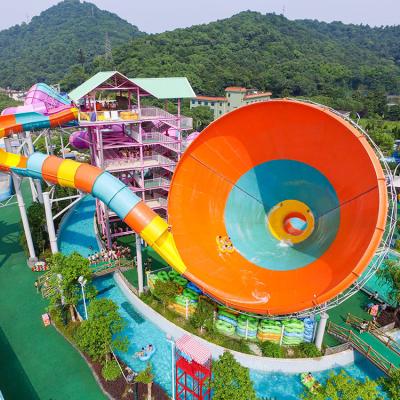 China FRP Boomerang Custom Fiberglass Water Slides For Amusement Park for sale