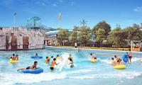 China Family Water Park Lazy River Water Slide For Children Over 10 Years Old for sale