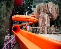China Customized Color Family giant  Boomerang Waterslide FRP Fiberglass for sale