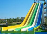 China Closed Tube Spiral 10mm Fiberglass Water Park Rides For Racing for sale