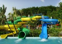 China Outdoor Spiral Slide Water Slide Playground For Amusement Park 1 Year Wanrranty for sale