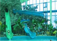 China Outdoor Spiral Slide Water Slide Playground For Amusement Park 1 Year Wanrranty for sale