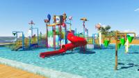China Commercial Kid Water Park Design Fiberglass Pool Play Water Equipment for sale