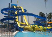 China 480 Persons / Hr Custom Fiberglass Water Slides For Adults for sale