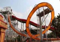 China Water Park Slide Aqua Loop Big Water Slides Adult Swimming Pool Water Slide for sale