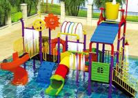 China Durable Safe Residential Aqua Park Equipment / Children Water Playground for sale