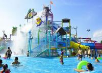 China FRP Outdoor Aqua Playground Holiday Recreation Water Play Slide for sale