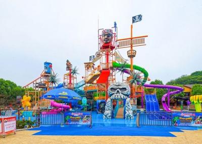 China Aqua Park Playground Equipment / Amusement Theme Water House For Resort for sale