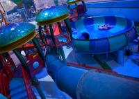 China Mix Color Outside Fiberglass Custom Water Slides With One Year Wanranty for sale