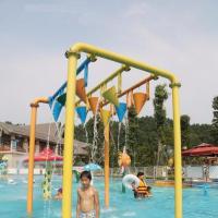 China Funny Kids Amusement Water Splash Park / Outside Water Games for sale