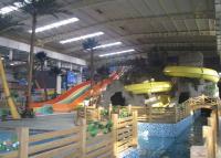 China Rainbow Adult Swimming Pool Water Slides For Holiday Resort 2-14 Visitors for sale