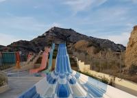 China Commercial Water Park Equipment Family Water Slide 1 Year Warranty for sale