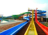 China Adult High Speed Water Slide Commercial Splash Park for sale