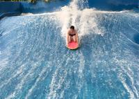 China Water Park Surf Simulator Machine / Flow Rider Wave Surfing Equipment for sale
