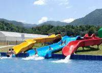 China 1.8m 200sq.M Family Hillside Combined Spiral Water Slide for sale