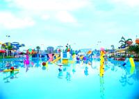 China Aqua Park Custom Super Boomerang Water Slides For 1080 Riders for sale