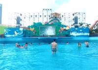 China 1.5M Height Amusement Water Park Wave Pool Surf Machine for sale
