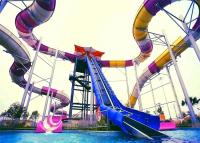 China Smooth Anti Ultraviolet High Speed Water Slide 1 Rider / Time for sale