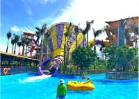 China Mix Color Custom Fiberglass Water Slides For Adults for sale