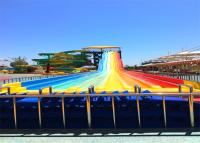 China Commercial Young Adult High Speed Water Slide Racing With Mat for sale