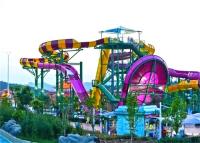 China Customized FRP Boomerang Indoor Water Park Slide for sale