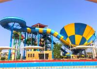 China Customized FRP Boomerang Indoor Water Park Slide for sale