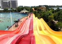 China Smooth Anti Ultraviolet High Speed Water Slide 1 Rider / Time for sale
