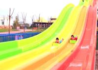 China Outdoor Screaming High Speed Water Slide Thrilling Water Slide Rides for sale