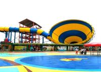 China Aqua Amusement Super Tornado Water Slide 18m Platform Height for sale