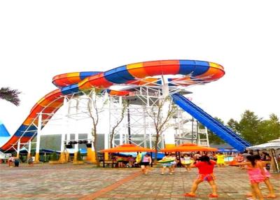 China Custom Boomerang Water Slides Commercial Water Park Equipment For Adults for sale