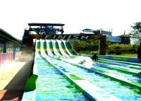 China Outdoor Screaming High Speed Water Slide Thrilling Water Slide Rides for sale