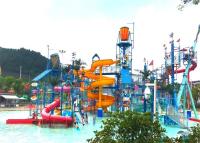 China Mix Color Interactive Aqua Playground For Hotel Swimming Pool for sale