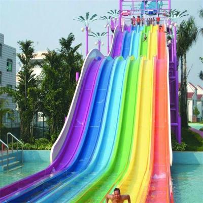 China ISO Fiberglass Super Bowl Custom Water Slides For Swimming Pool for sale