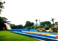 China Fast Flowing High Speed Water Slide Water Park Equipment For Hotel Resort for sale