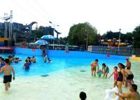 China 1000 People/1000m2 1.2M High Water Park Wave Pool For Adults for sale