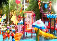 China Children Water Pool Playground Equipment For Splash Park Anti - UV for sale