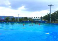 China 1000 People / 1000m2 1.2M High Water Park Wave Pool For Adults for sale