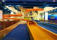 China 4 / 5 Lane Custom Water Slides High Speed Racing For Giant Aqua Park for sale
